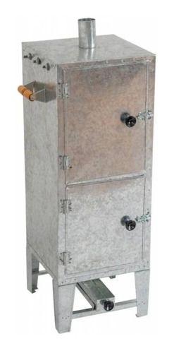 Defumador Caseiro Com 2 Balde P/serragem Galvanizado 80x30 ...