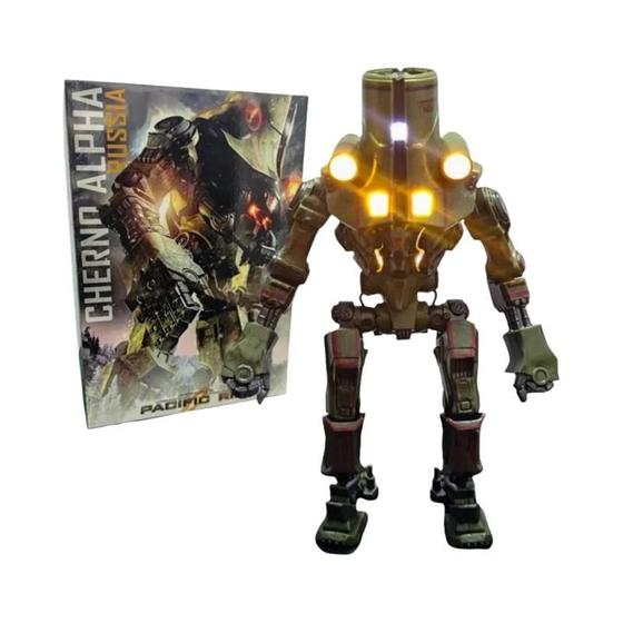 Deluxe Light Edition Cherno Alpha Pacific Rim Action Figure Mecha ...