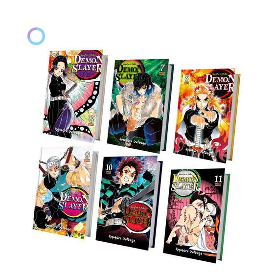 Demon Slayer, Kimetsu No Yaiba Mangá Volume 11 Ao 16 - KIT - Mangá ...