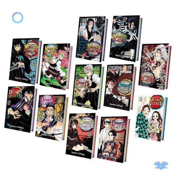 Demon Slayer Kimetsu No Yaiba Vol. 12 Ao 23 - KIT a Partir da 3 ...
