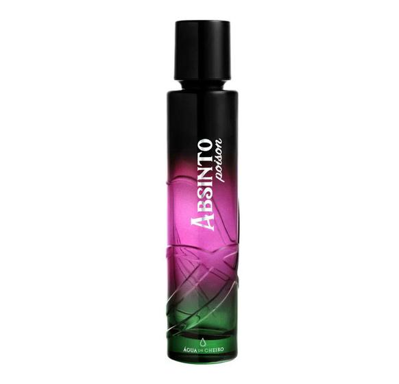 Deo Colônia Absinto Poison Feminino Água de Cheiro 100ml - Perfume ...