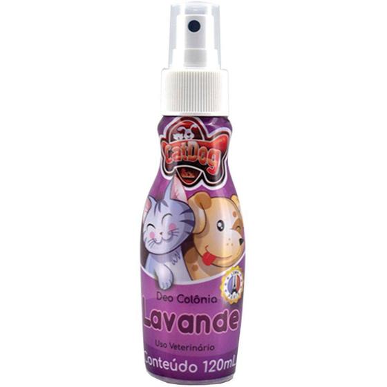 Deo Colônia CatDog & Cia Lavande para Cães e Gatos - 120 mL - Outros ...
