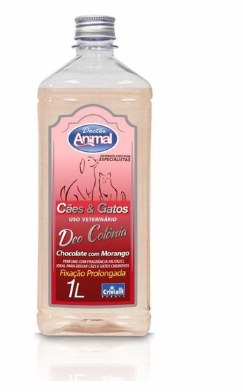 Deo Colonia Doctor Animal Chocolate com Morango 1l - Outros Pet Shop ...