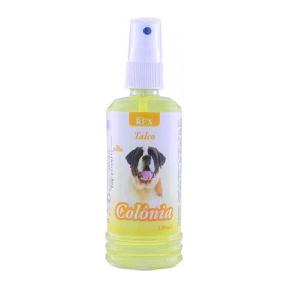 Deo Colônia Rex Talco Para Cães 120ml - Look Farm - Perfume e Colônia ...