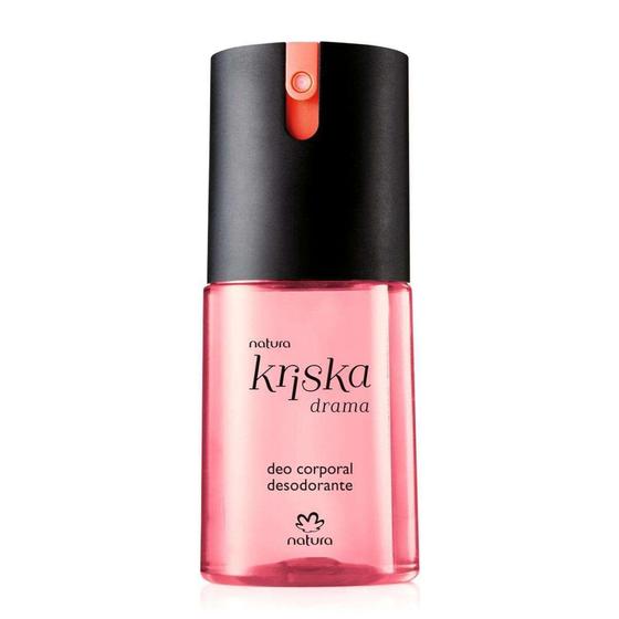 Deo Corporal Kriska Drama Feminino Natura 100ml - Perfume Feminino ...