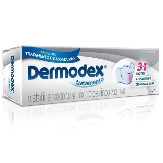 Dermodex Tratamento Creme 60g - Reckitt - Creme/ Pomada para Assadura ...