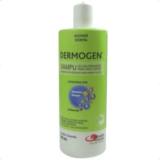 Dermogen Xampu 500ml P/ Cães e Gatos - Agener - Outros Pet Shop ...