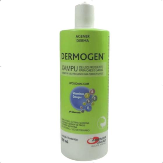 Dermogen Xampu 500ml P/ Cães e Gatos - Agener - Outros Pet Shop ...