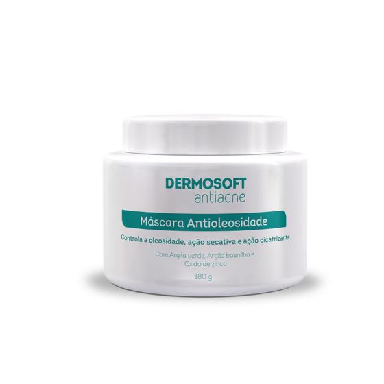 Dermosoft antiacne máscara antioleosidade 180g extratos da terra ...