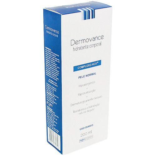 Dermovance Hidrante Corporal com 200 ML - Hidratante Corporal ...