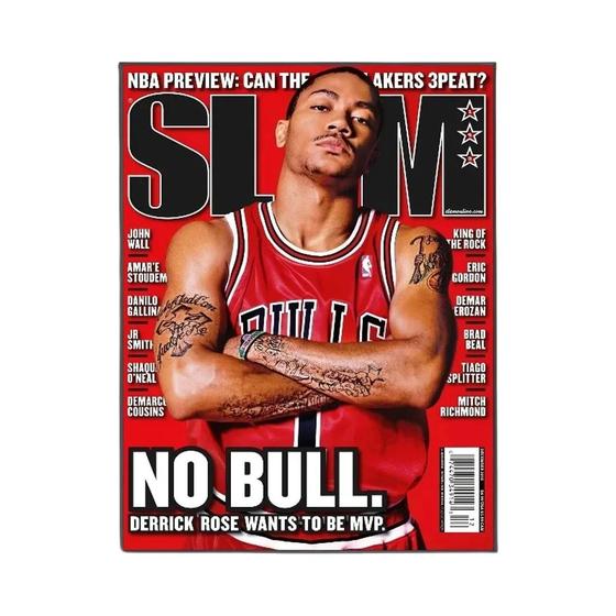 Derrick Rose MVP Jogador De Basquete HD Poster Para Casa Quarto Bar ...