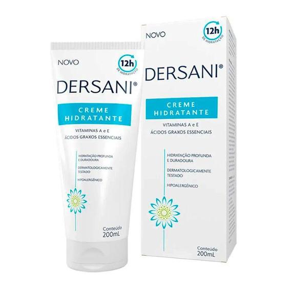 Dersani Creme Hidratante Corporal 200mL - Hidratante Corporal ...