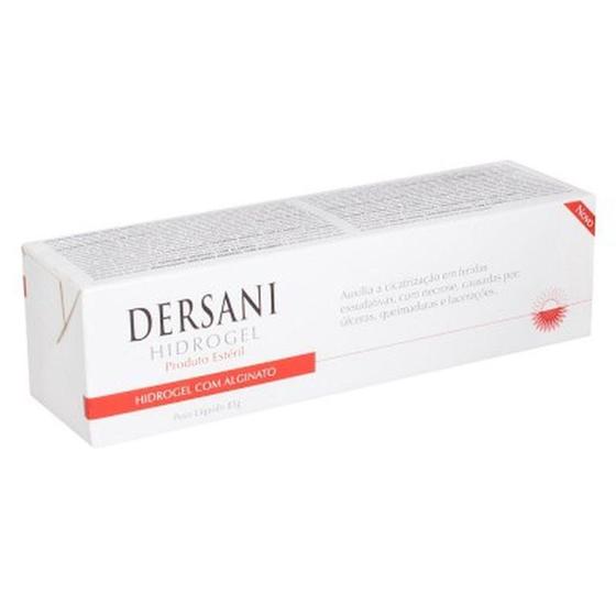 Dersani hidrogel com alginato 85gr - Daudt de oliveira - Curativo ...