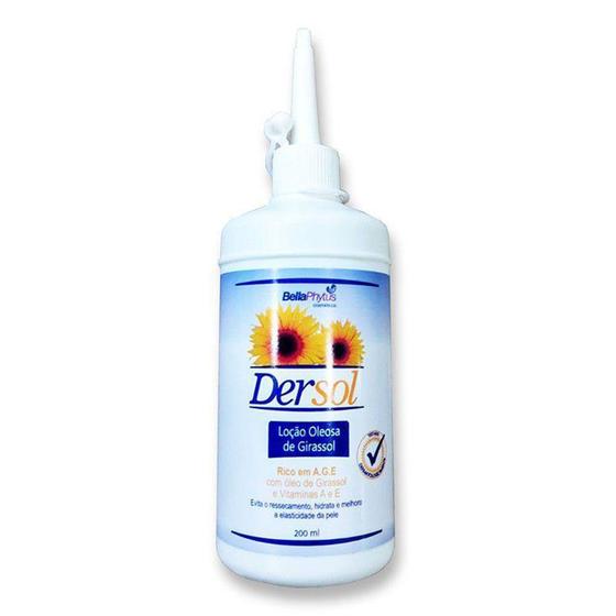 Dersol Oleo de Girassol 200ml Bellaphytus - Dermaex - Óleo Corporal ...