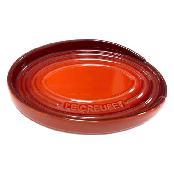 Descanso De Colher Le Creuset Vermelho - Suporte / Descanso para Colher ...