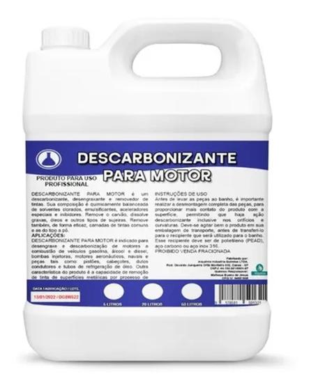 Descarbonizante Cabeçote Limpa Motor Banho Químico 20l - Alquimia ...