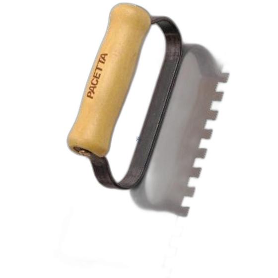 Desempenadeira Aco Pacetta Dentada 12x25cm 4207601 - Desempenadeira ...