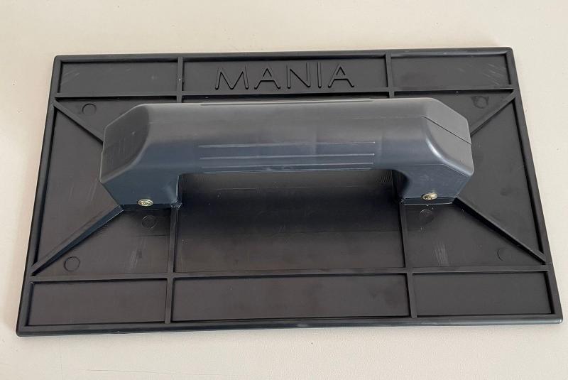 Desempenadeira Mania lisa frisada plastico plaina massa corrida reboco ...