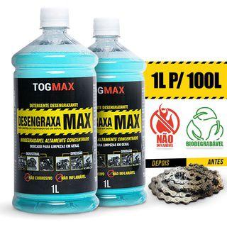 Desengraxante Max 2L Concentrado Limpeza Pesada Multiuso Removedor ...