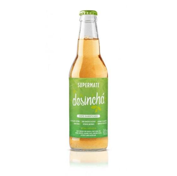 Desinchá Supermate Bebida Pronta Gaseificada 269ml - Chá para Emagrecer ...