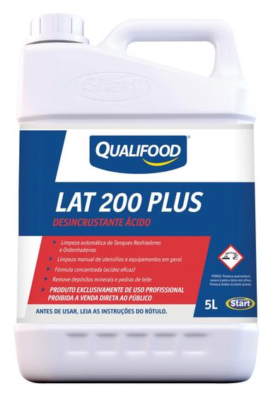 Desincrustante LAT 200 PLUS QUALIMILK 5L - Start - Limpador ...