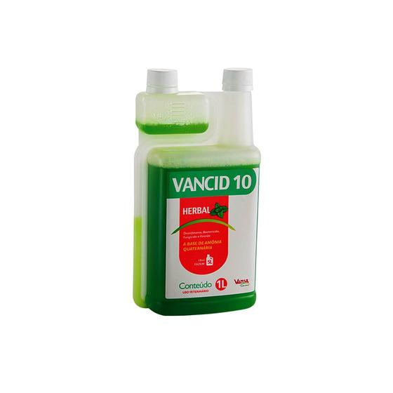 Desinfetante Bactericida Vancid 10% 1L - Vansil - Desinfetante ...
