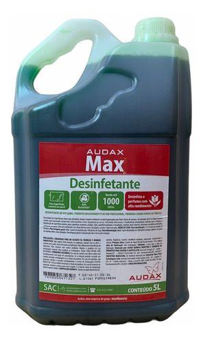 Desinfetante Concentrado Max Pinho Fresh 5 Litros Audax - Desinfetante - Magazine Luiza