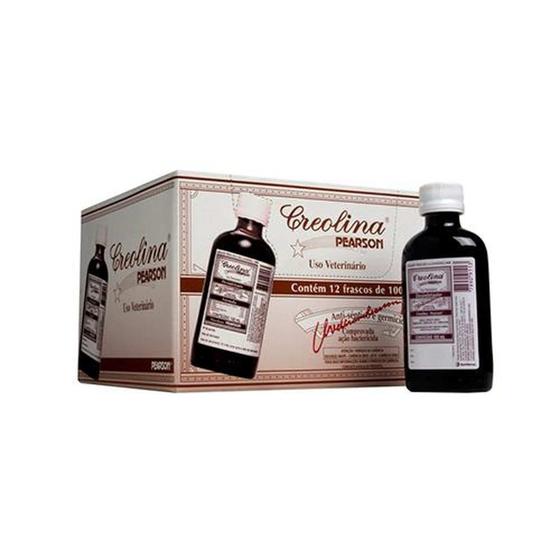 Desinfetante Creolina 100ml Pearson para Instalações Pecuárias - Anti ...