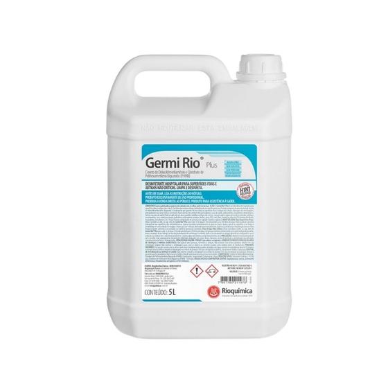 Desinfetante hospitalar germi rio plus 5000ml rioquímica - RIO QUIMICA ...
