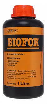 Desinfetante Iodo Biofor 1 litro - Chemitec - Desinfetante - Magazine Luiza