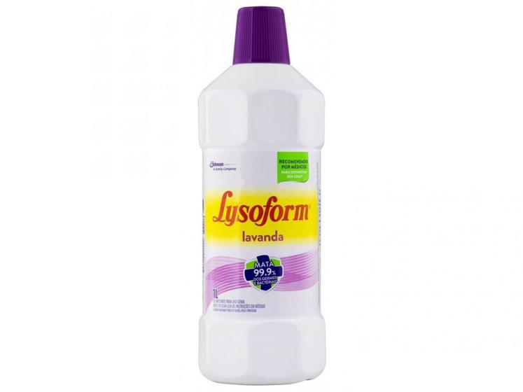 Desinfetante Lysoform Lavanda - 1L - Desinfetante - Magazine Luiza