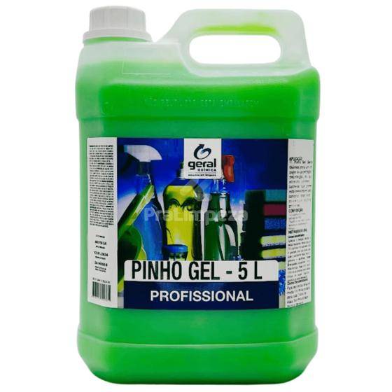 Desinfetante Pinho Gel Concentrado - 5 Litros - Brilho Xike ...
