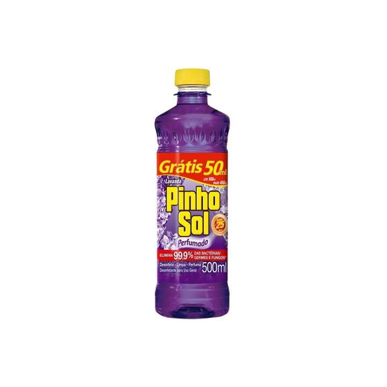 Desinfetante Pinho Sol lavanda - Leve 500 ml Pague 450 ml ...
