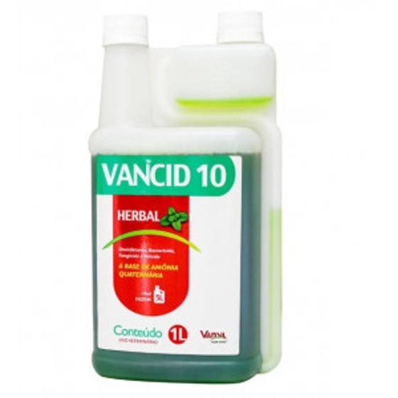 Desinfetante Vancid 10 Herbal- 1 LITRO - Vansil - Desinfetante ...