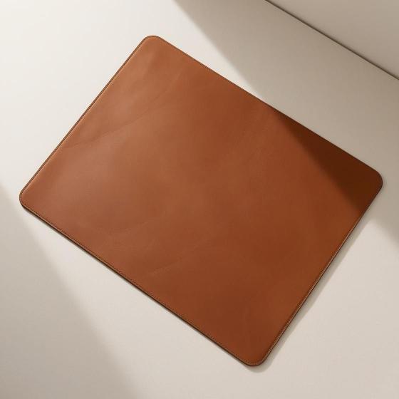 Deskpad Mouse Pad Preto Sintético 70x35 Grande Gamer Liso Base ...