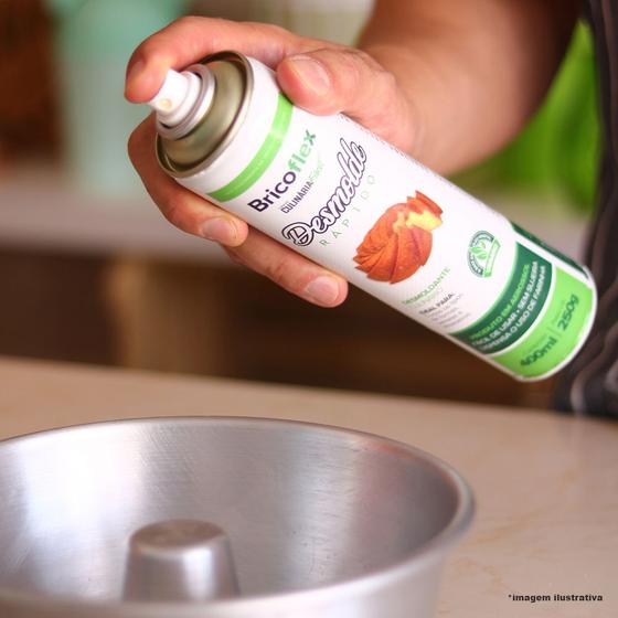 Desmolde Rápido Bricoflex Spray 400ml - Desmoldante para Forma - Magazine Luiza