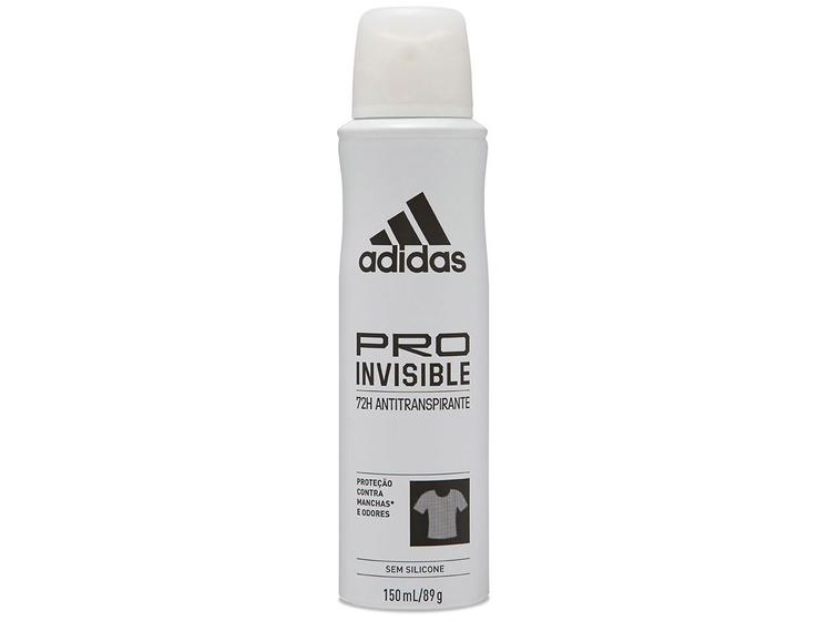 Desodorante Adidas Pro Invisible Aerosol - Antitranspirante Feminino 48 ...