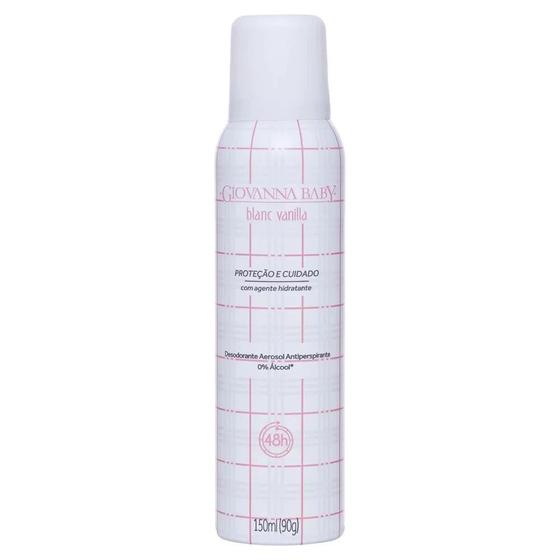 Desodorante Aerosol Giovanna Baby Blanc Vanilla 150ml - Desodorante ...