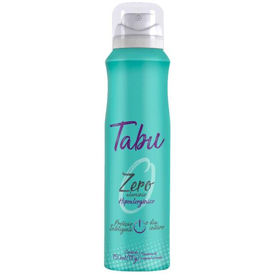 Desodorante Aerosol Tabu Collection Zero 150ml - Desodorante - Magazine ...