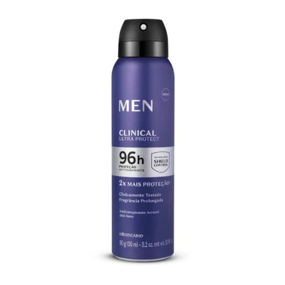 Desodorante Antitranspirante Aerosol Men Clinical Ultra Protect 90g ...