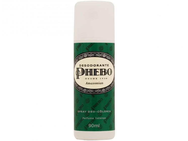Desodorante Antitranspirante Spray Phebo - Amazonian Vegano 90ml ...