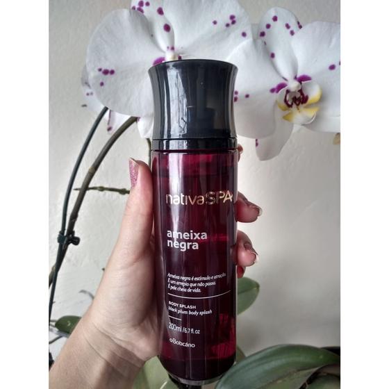 Desodorante Colônia Body Splash Nativa SPA Ameixa Negra 200ml ...
