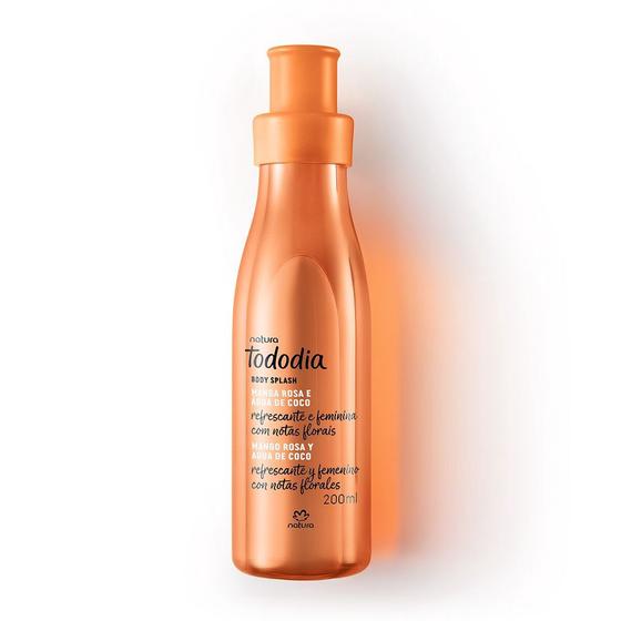 Desodorante Colônia Tododia Manga Rosa e Água de Coco Body splash ...