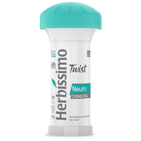 Desodorante creme herbissimo 45g twist neutro - Desodorante - Magazine ...