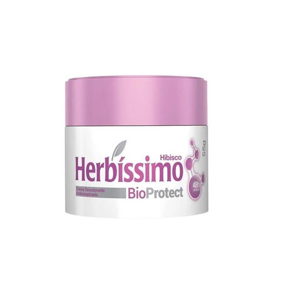 Desodorante Creme Herbíssimo Hibisco Bio Protect 55g - HERBISSIMO ...