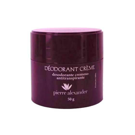 Desodorante Cremoso Antitranspirante Pierre Alexander 50g - Desodorante ...