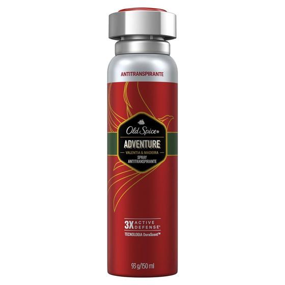 Desodorante Old Spice Adventure Valentia e Madeira Spray ...