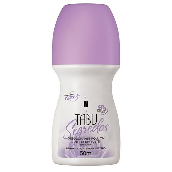 Desodorante Roll-On Antitranspirante Tabu Segredos 50Ml - Tabu Clássico ...