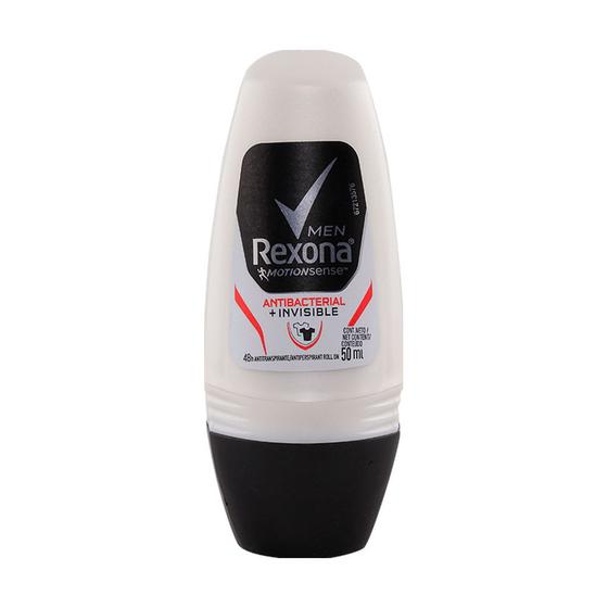 Desodorante Rollon Rexona Masculino 48h Invisible 50ml - Desodorante ...