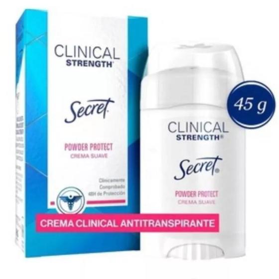 Desodorante Secret Clinical Creme Powder Protect 45g - Desodorante ...